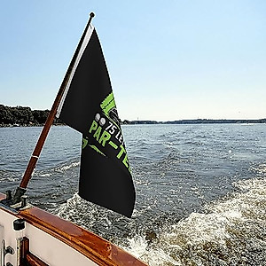 IMEEGIEN I Just Turned 75 Let's Par Tee Flag 3x5 Ft Double-Sided Outdoor Decoration Banner Durable Home Yard Flags Polyester Welcome Flag