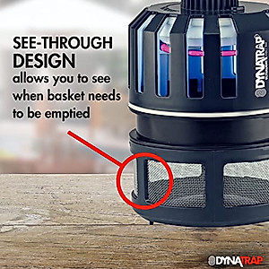 DynaTrap DT150 Indoor Mosquito & Flying Insect Trap – Kills Mosquitoes, Flies, Moths, Gnats, & Other Flying Insects – Protects up to 300 Sq Ft