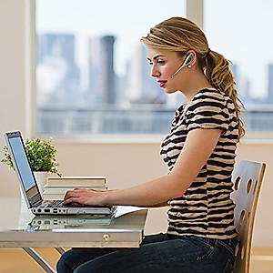 AT&T TL7912 DECT 6.0 Cordless Headset with Softphone Call Manager and Handset Lifter, Silver, Silver/gold