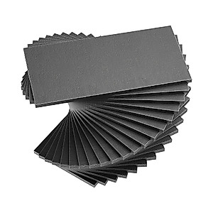 Welding Coupons, 2×4" Mild Steel Welding Kit, 11 Gauge Welding Plate DIY Cuboid, Welding Practice for MIG TIG Gas Arc Stick and Wirefeed (20 PCS)