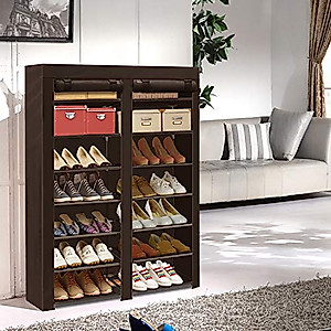 ERONE Shoe Rack Organizer 7 Tiers