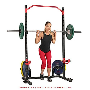 Sunny Health & Fitness Power Zone Squat Stand Power Rack Cage - SF-XF9931