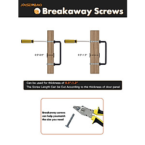 JIASENBAO Black Cabinet Bar Pulls 5" Hole Center 5 Pack Classic Modern Matte Drawer Handles Kitchen Cupboard Bathroom Dresser Cabinet Hardware