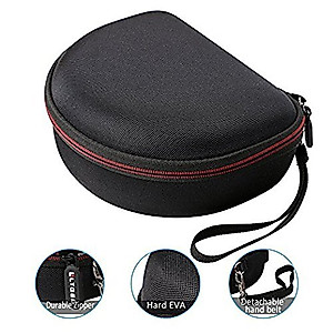 LTGEM Case for Beats Solo 2 / Beats Solo 3 / Beats Studio 3 Headphones, Hard Storage Travel Protective Carrying Bag, Grey