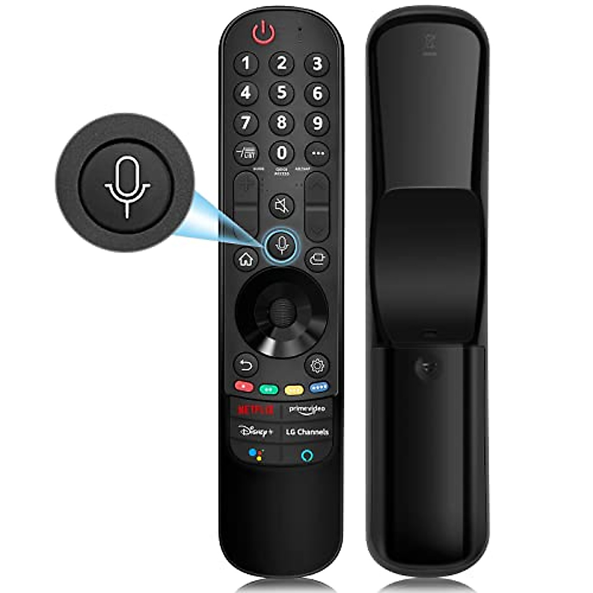 MR21GA for 2021 LG-Magic-Remote with Pointer and Voice Function Replacement for LG UHD OLED QNED NanoCell 4K 8K Smart TV