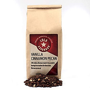 Lola Savannah Vanilla Cinnamon Pecan Whole Bean Caffeinated Coffee, 2lb
