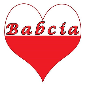 CafePress Babcia Polish Heart Mug Ceramic Coffee Mug, Tea Cup 11 oz