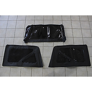 Jeep Wrangler 2 Door Tinted Soft Top Window Kit Mopar OEM