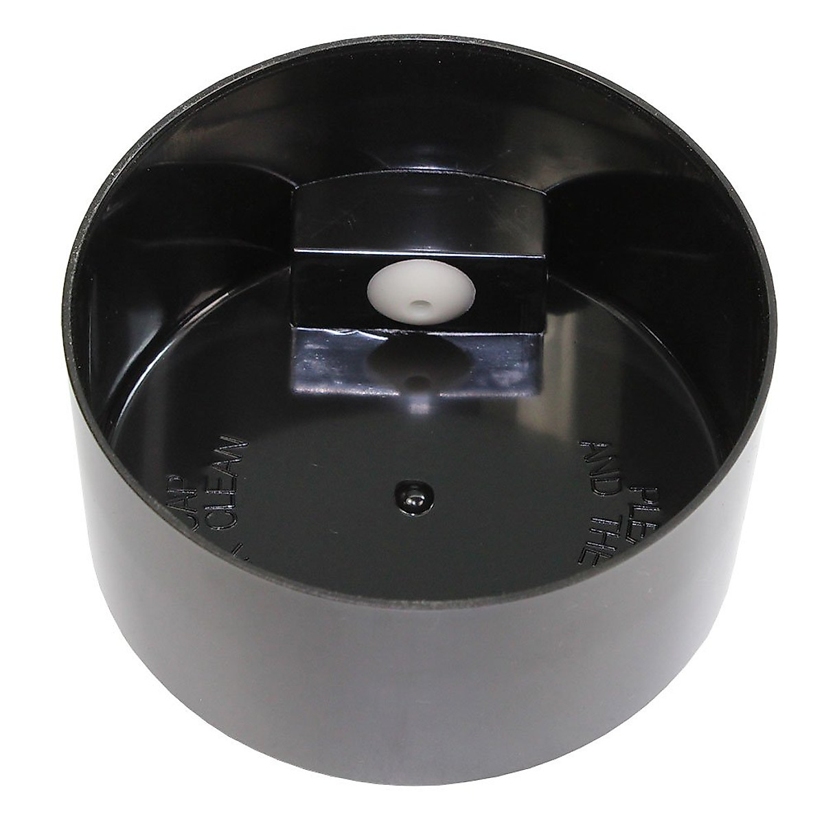 Tightvac - 1 oz to 6 ounce Airtight Multi-Use Vacuum Seal Portable Storage Container for Dry Goods, Food, and Herbs - Black Cap & Clear Body