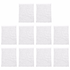 Cabilock 1 Set 50Pcs Non Woven Bags Clothes Purse Shoe Packing Storing White Bags Suit Shirt Bag Protector for Home Shop 70X55CM