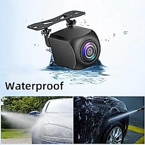 Epronic 4 Pin Backup Camera for Mirror Dash Cam and Carplay Screen Only Support AHD1080P and 720P, 4 Pin to 2.5mm Jack Vehicle Backup Camera Dash Cam Front/Rear View Camera 23 Ft Male Plug