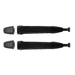 Gledewen Sliding Door Handles Exterior, Compatible with 2004-2010 Toyota Sienna, Rear Outside Left Driver & Right Passenger Side | Replace# 6921308020, 6922708040, 82496 Outer Handle