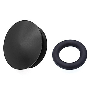 DYNWAVE Bike Crank Set Screw Top Cover Dust Proof Waterproof Anti BB Crank Cover for 22-25mm Crankset Crank Arm Fixing s, Black