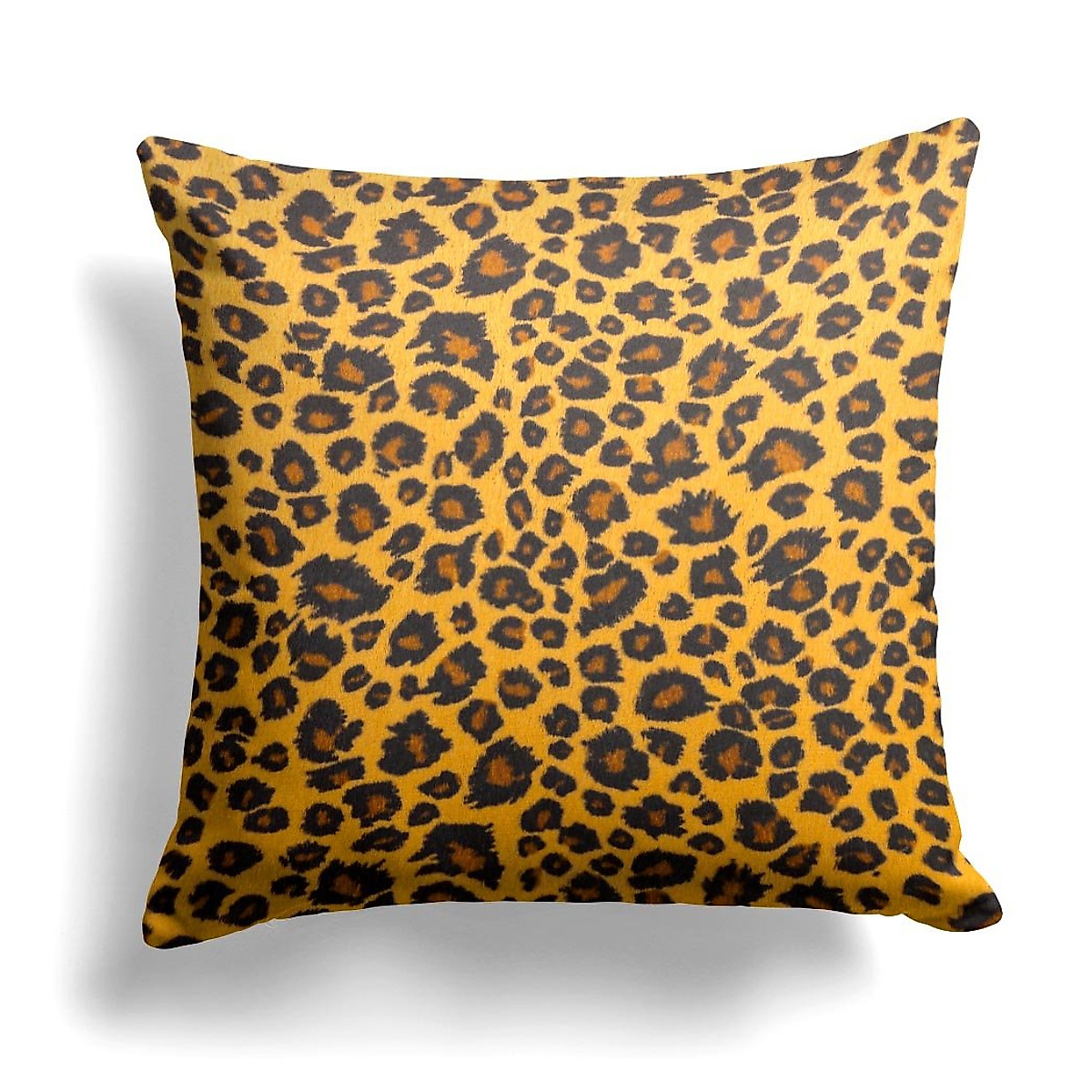 iiRov Summer Design Ink-Fuzed Decorative Throw Pillow - Summer Tiger Fur