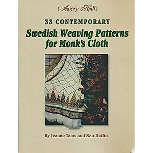 33 Contemporary Swedish Weaving Patterns for Monk's Cloth