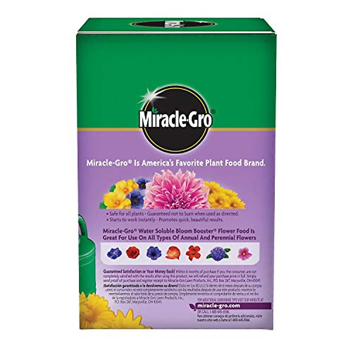 Miracle-Gro 1001921 Water Soluble Flower Food, 1.5 lb