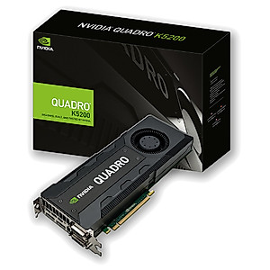 PNY NVIDIA Quadro K5200 8GB GDDR5 2DVI/2DisplayPorts PCI-Express Video Card