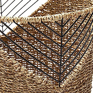 Finch Shoshana Woven Basket, Set of 3, Natual Brown