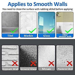 PEOVLVN 6 Pieces Suction Cups for Shower Caddy, Shower Caddy Connectors Suction Cup Hooks with 3 Pieces Rubber Rings Shower Hooks for Inside Shower Bathroom Decor and Replacement