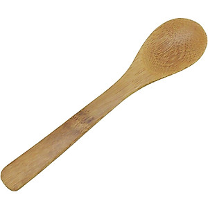 JapanBargain 3806, Large Bamboo Spoon Fork and Butter Spreader Set for Eating or Cooking Dishwasher Safe, Set of 6