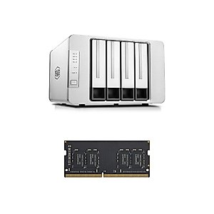 TERRAMASTER 2.5GbE NAS Server 4Bay F4-423 + 8GB DDR4 RAM