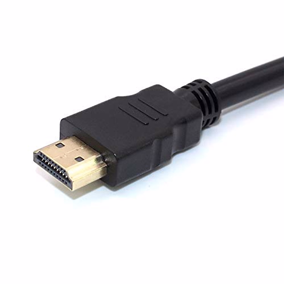 HDMI Cable Splitter 1 in 2 Out HDMI Adapter Cable HDMI Male to Dual HDMI Female 1 to 2 Way, Support Two TVs at The Same Time, Signal One In Two Out
