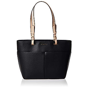 MICHAEL Michael Kors Bedford Medium Top Zip Pocket Tote Black One Size