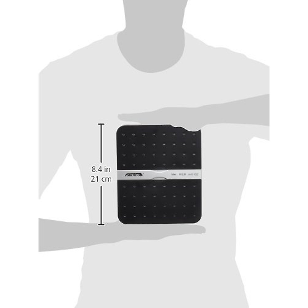 ACCUTECK ShipPro 110lbs x 0.1 oz. Digital Shipping Postal Scale, Black (W-8580-110-Black)