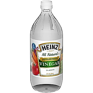 Heinz All Natural Distilled White Vinegar with 5% Acidity (32 fl oz Bottle)