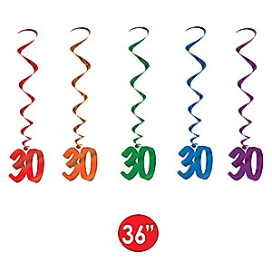 30 Whirls (asstd colors) (5/Pkg)