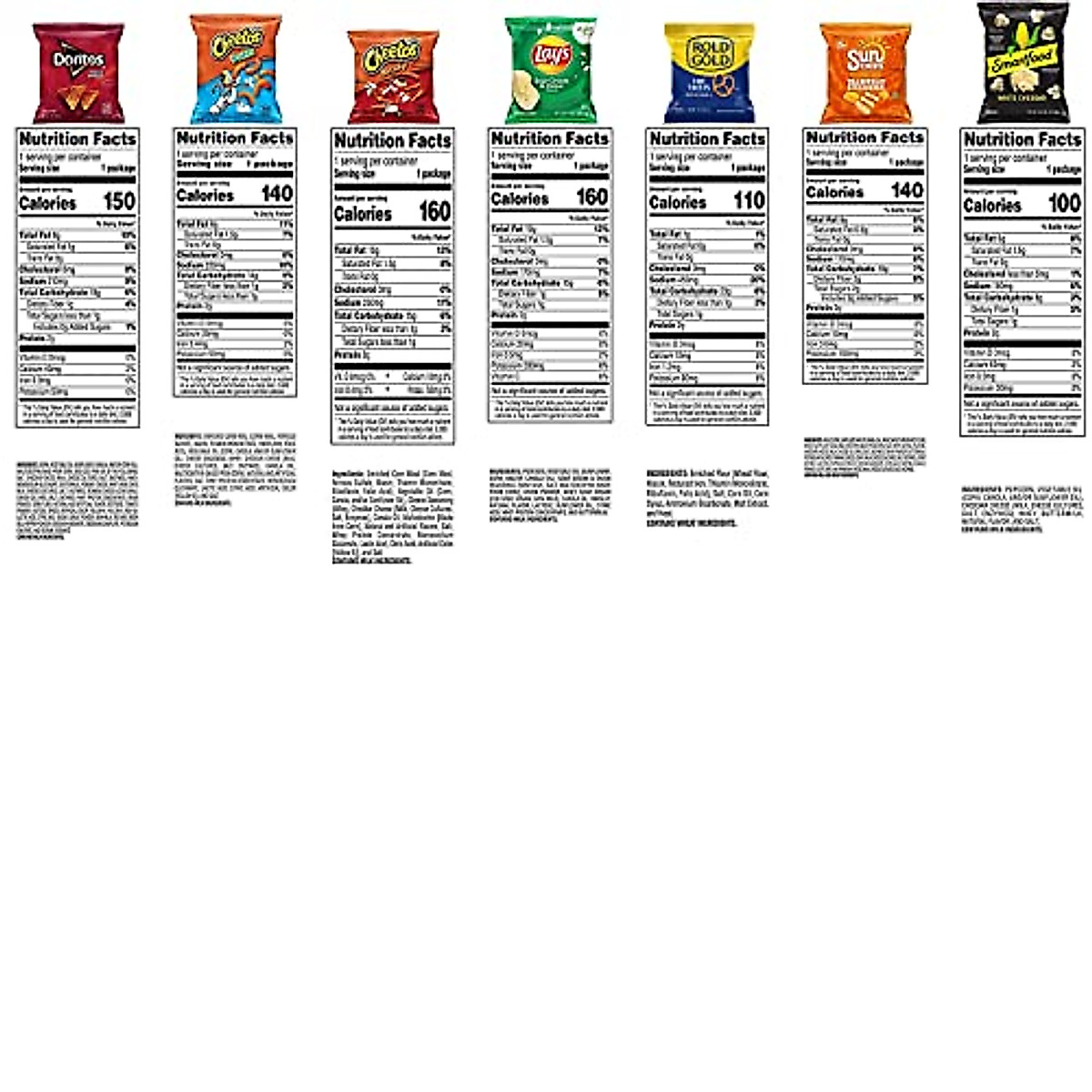 Frito Lay Fun Times Mix Variety Pack, (Pack of 40)