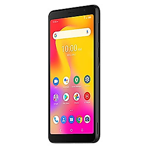 TCL A30 Unlocked Smartphone with 5.5" HD+ Display, 8MP Rear Camera, 32GB+3GB RAM, 3000mAh Battery, Android 11, Prime Black