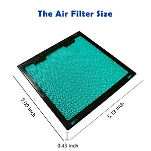 Khotilong Replacement 003-005241-01 Filter for Christie D12HD-H,D12WU-H Projector.(3 Pack)