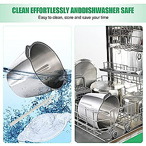 Electric Meat Grinder, Qinkada 500W Food Processor 3.5L Chopping Meat, 14Cup Large Stainless Steel Electric Food Chopper with 4 Sharp Blades 3 Rotating Speed Levels and Spatula