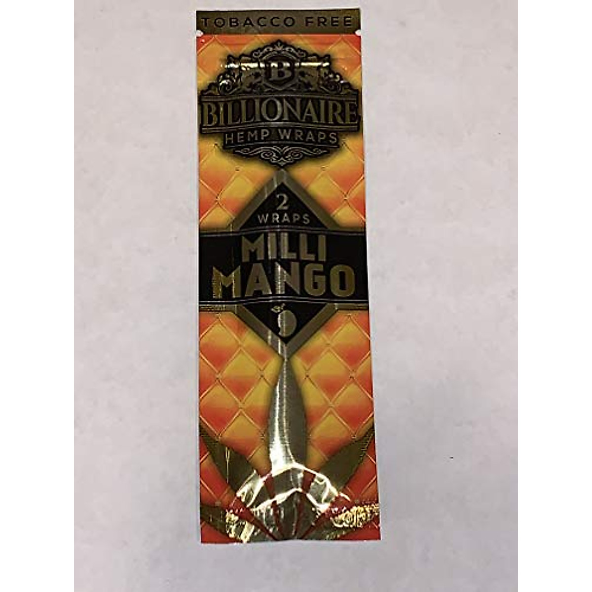 Billionaire Hemp Wraps Variety Pack (16 Wraps) 8 Packs one Each Flavor; OGK Natural Ballin' Blueberry Milli Mango Majestic Grape Sweet Stacks Pink Lemonade Russian Cream