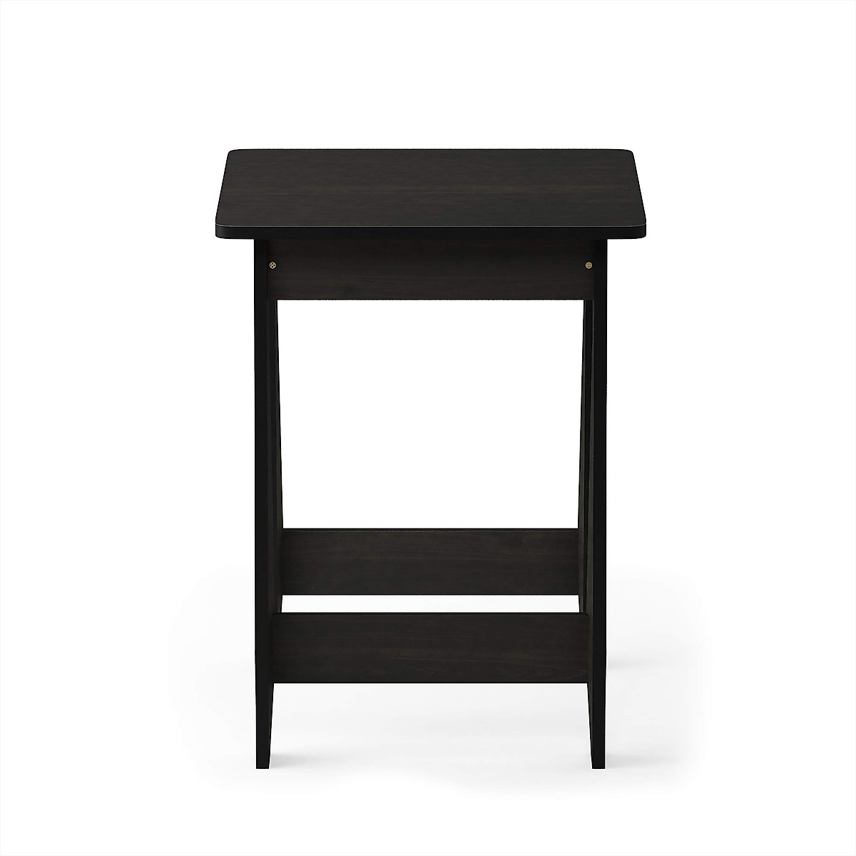 FURINNO Beginning, End Table, Espresso