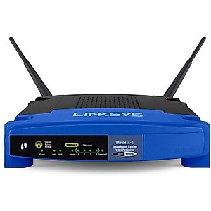 Linksys Open Source WiFi Wireless-G Broadband Router, Speeds up to (AC1200) 1.2Gbps - WRT54GL