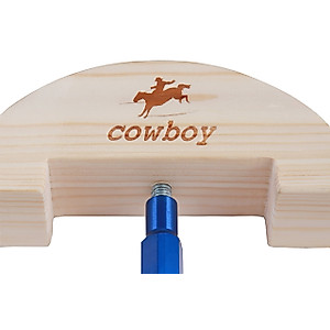 Cowboy Hat Stretcher,Small Size 6 1/2 to 9 1/2-Colourful Adjustable Buckle Heavy Duty (Small, Black)