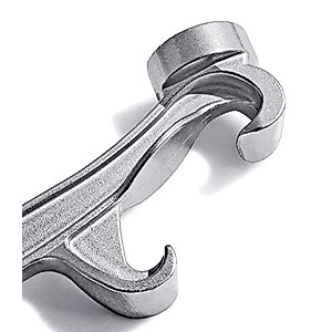 New Star Foodservice 38026 Aluminum Pail Opener, 8.5-Inch, Silver