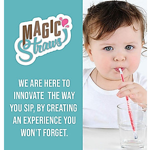 Milk Magic Strawberry Milk Straws (Box of 24) Milk Flavoring Straws