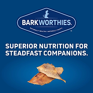 Barkworthies 5-to-7-inch Beef Scapula Dog Treats (8 oz. Bag) - High Protein, Single Ingredient, Rawhide Alternative Healthy Dog Chews - Natural Rawhide Alternative - Promotes Dental Health