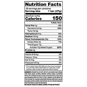 Generic Members Mark Apple Cinnamon Oat Bites (18 pk.)