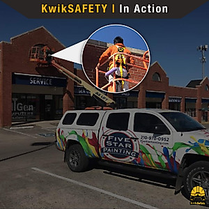 KwikSafety - Charlotte, NC - THUNDER 3D Ring Safety Harness [Pass Through Connectors] OSHA ANSI Industrial Full Body Fall Protection Personal Equipment Construction Scaffold Contractor