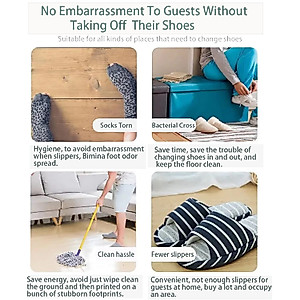 Automatic Shoe Covers Dispenser,200 Pcs Shoe Cover Indoors Disposable,Booties for Portable Machine Fits One Size,Shoe Cover Protect Floor for House Office Hospital Factory (Silver)