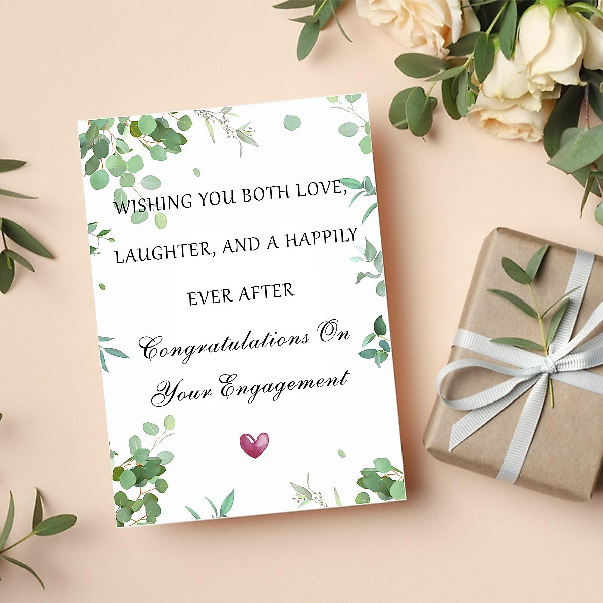 Engagement Gifts for Couples Engagement Card for Couples Newly Engaged Gift for Women Men Bride to Be Bachelorette Bridal Shower Card for Her Congratulations on Your Engagement Party Gifts for Couples
