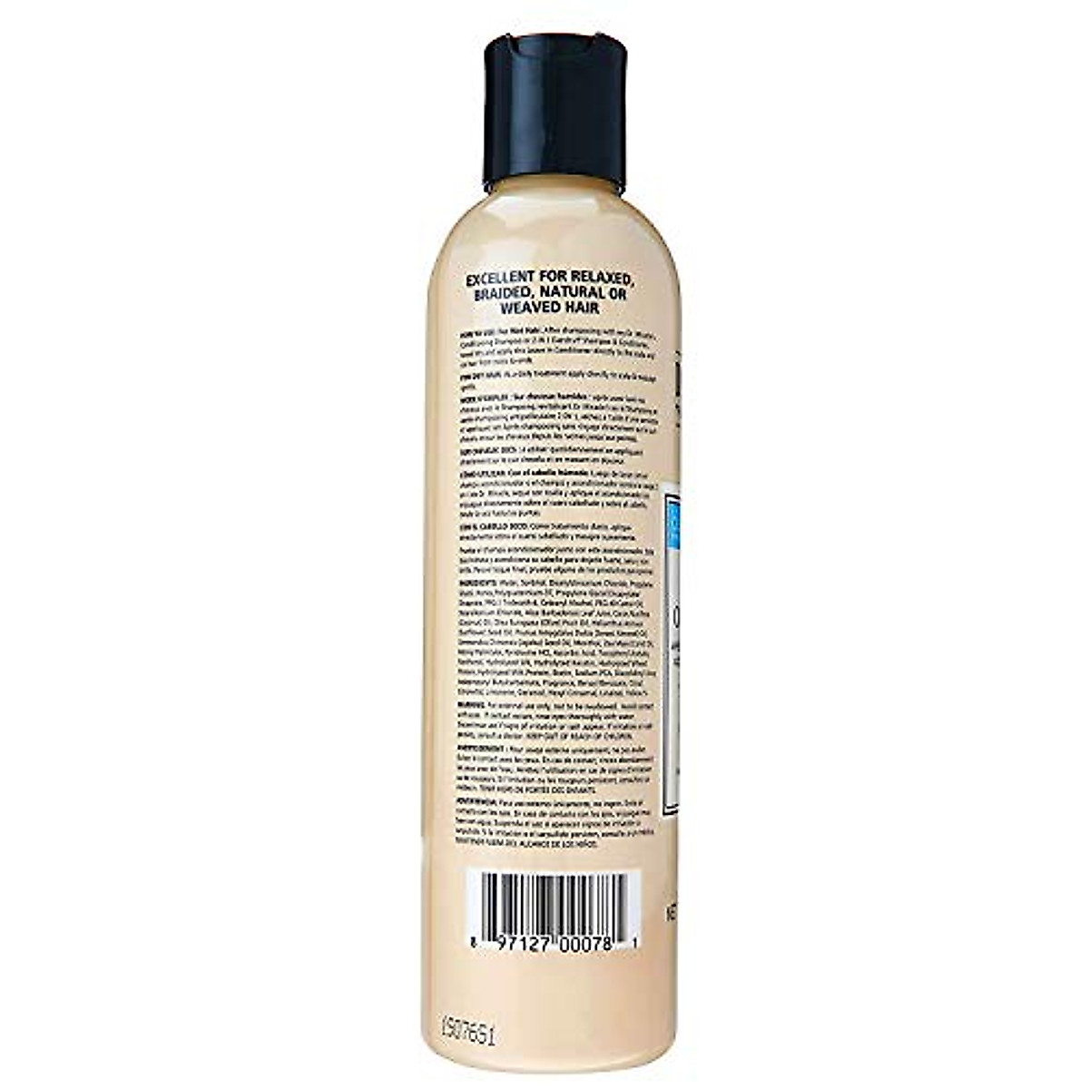 Dr. Miracle's Leave In Conditioner, Blended with Vitamins A, C & E for Strong, Soft, Manageable Shiny Hair, 8 Ounce
