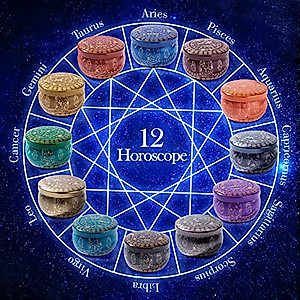 12 Pack Constellation Scented Candles, 30oz 240H Burning Long Lasting Bulk Candles Gifts for Women, Soy Candles for Home Scented, Unique Aromatherapy Set Ideal Gifts Housewarming for Friends