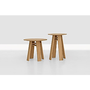 Timber 'Small' Side Table. All solid Hardwood. Highest quality on Amazon.
