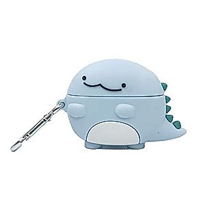 Gtinna for AirPods Pro Case(2019),3D Funny Cartoon Cute Cool Design AirPods Pro Case,Accessories Carabiner Protective Fashion Character Skin Soft Silicone Cover for Apple AirPods Pro (Dragon)
