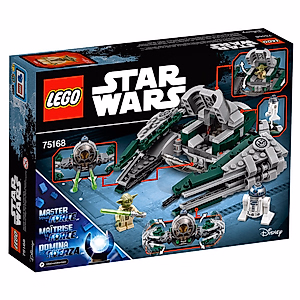 LEGO Star Wars Yoda's Jedi Starfighter 75168 Building Kit for 96 months to 144 months (262 Pieces)